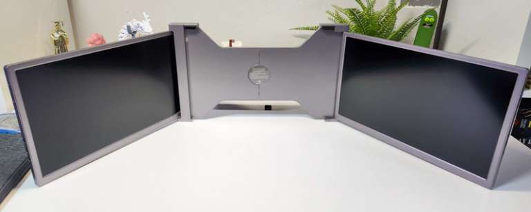FOPO 15 Inch Triple Portable Monitor review - with many monitors comes ...