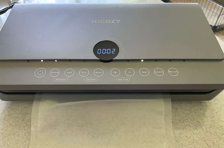 HiCOZY Vacuum Food Sealer review - How much is your food worth? - The Gadgeteer