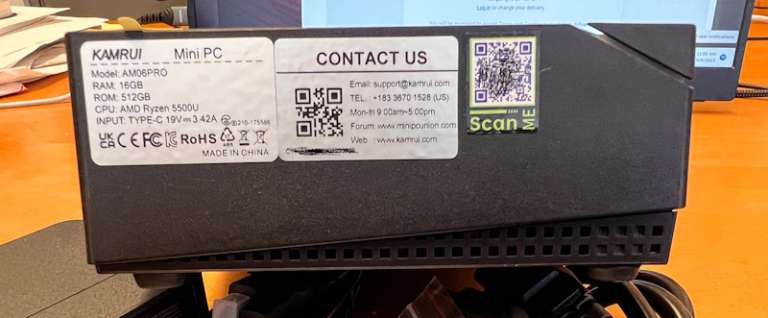 KAMRUI Mini PC review - The Gadgeteer