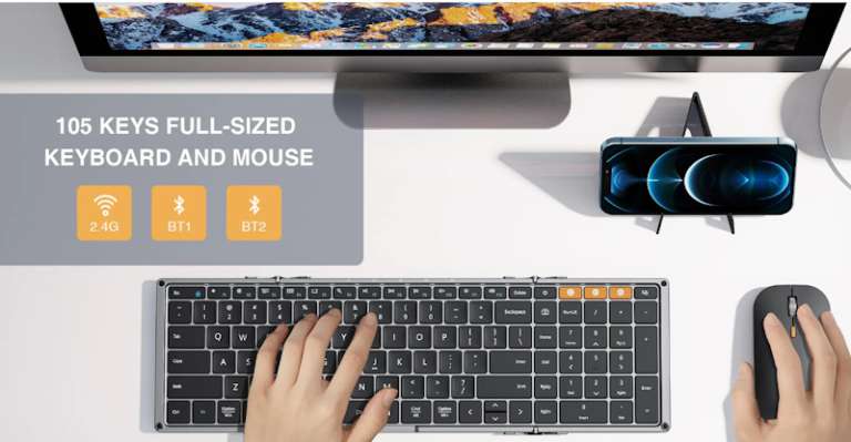 ProtoArc XKM01 Tri-Fold Bluetooth Keyboard and Mouse Combo review - The ...