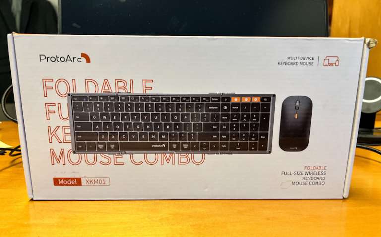 ProtoArc XKM01 Tri-Fold Bluetooth Keyboard and Mouse Combo review - The Gadgeteer
