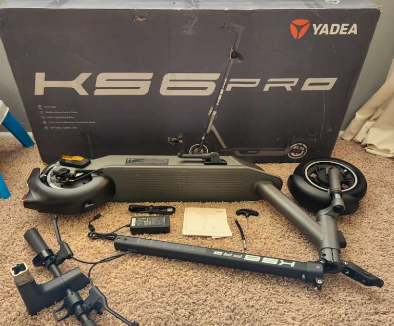 Yadea KS6 Pro electric scooter review - premium feel and finish - The Gadgeteer