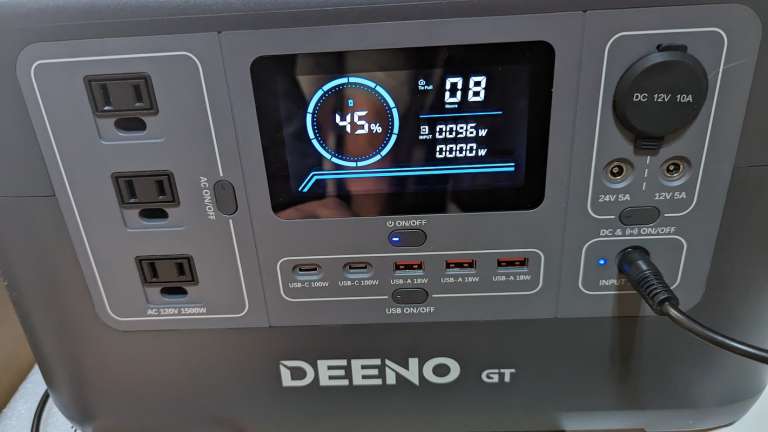 Deeno GT X1500 portable power station review - a value power station ...