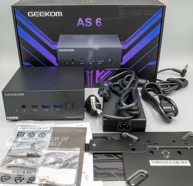 GEEKOM AS 6 mini PC review - pintsized PC packs a punch - The Gadgeteer