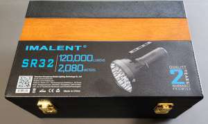 Imalent SR32 Polaris 120,000 lumen flashlight review - Polaris is the ...