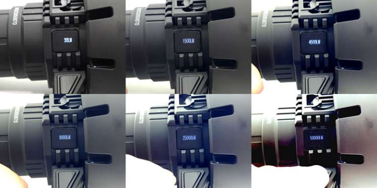 Imalent SR32 Polaris 120,000 lumen flashlight review - Polaris is the ...