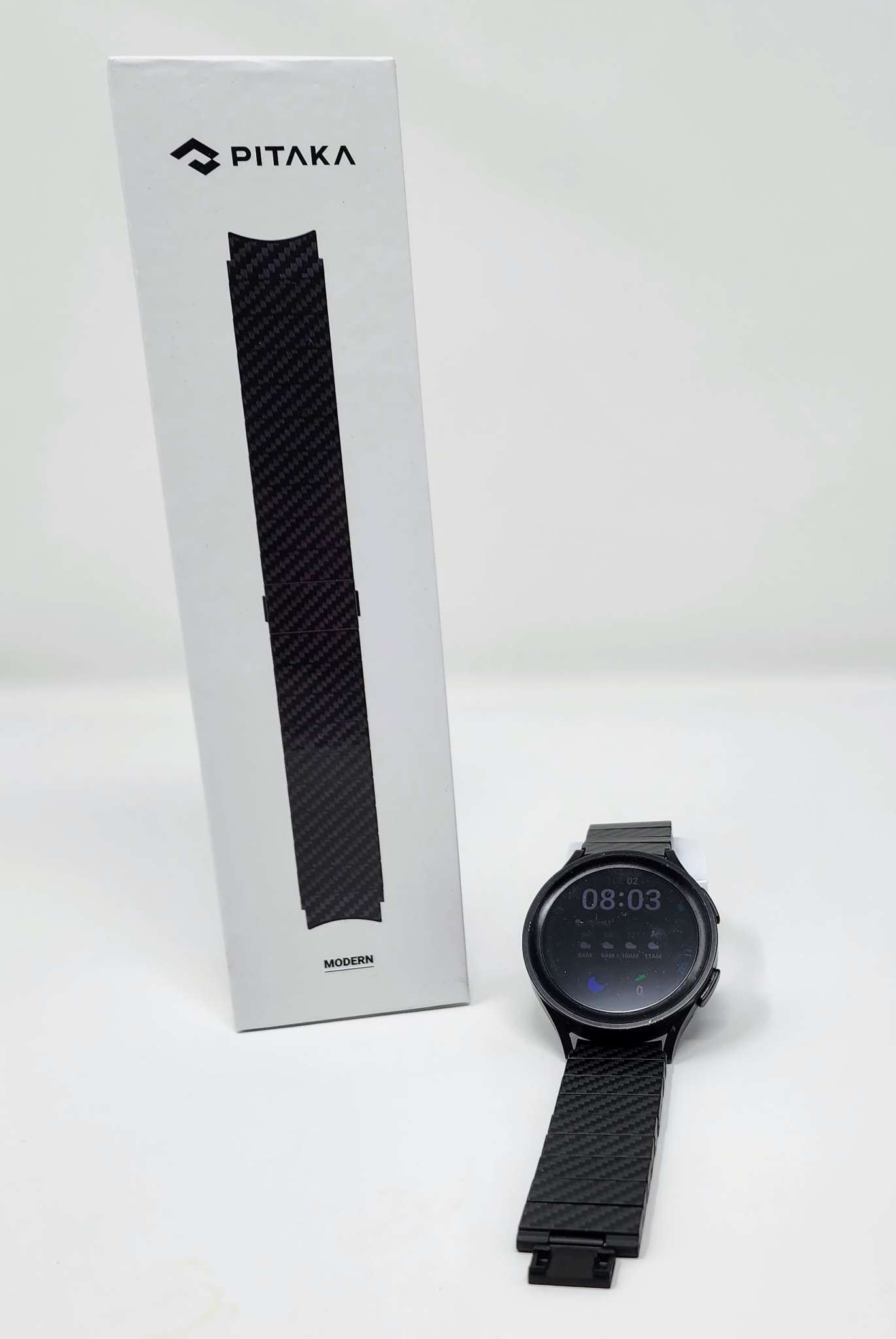 Pitaka Carbon Fiber Samsung Galaxy Smart Watch Band review - Be careful what you wish for - The ...