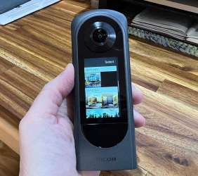 RICOH THETA X 360 degree camera review - The Gadgeteer