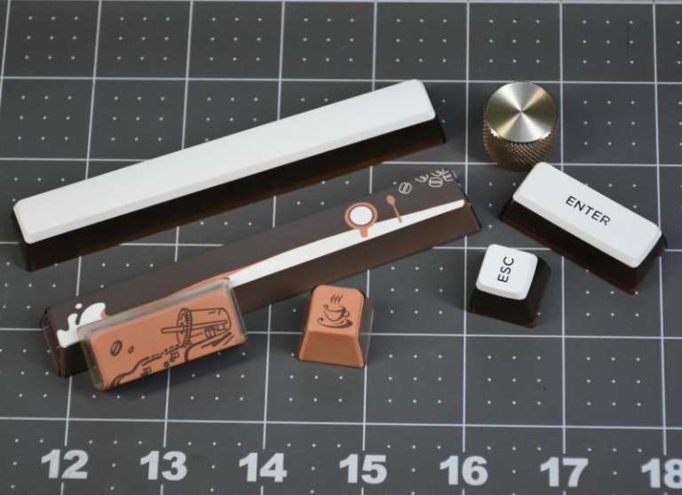 Womier G75 Coffee Themed Mechanical Keyboard review - The best part of ...