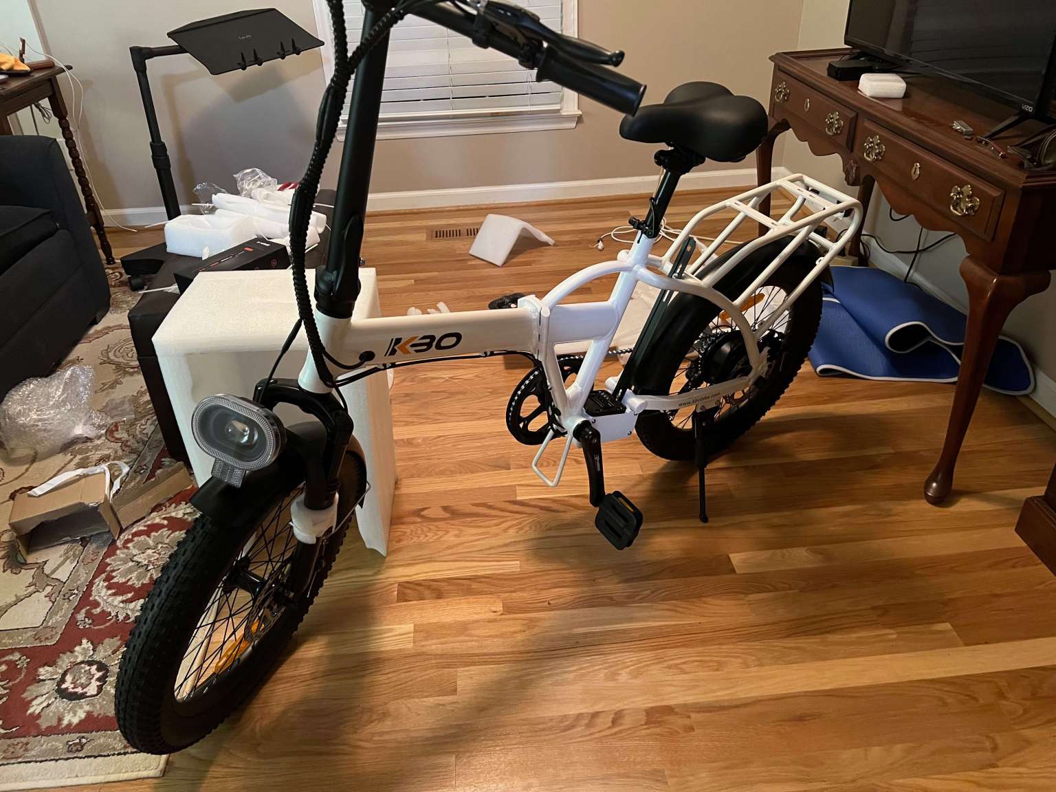KBO Flip e-bike review - a folding e-bike that you'll flip over - The Gadgeteer