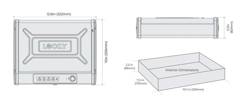 Lockly Smart Safe review - One clever box - The Gadgeteer