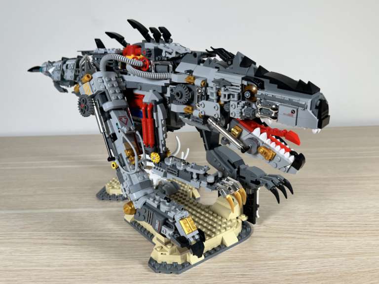 JMBricklayer T-Rex Dinosaur Building Block Set review – large and in ...