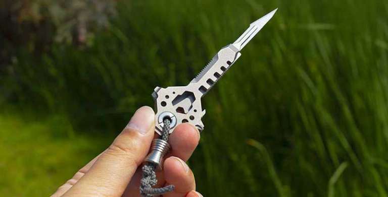 This multi-tool has over a dozen functions and it's small enough to ...