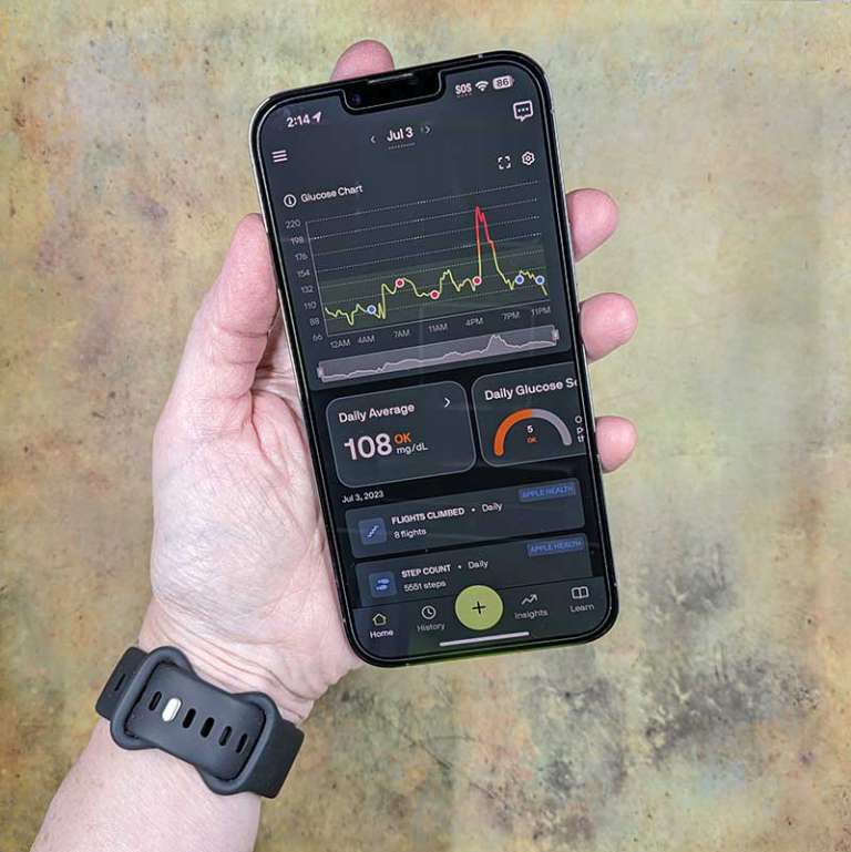 Nutrisense real-time glucose analysis system review - The Gadgeteer