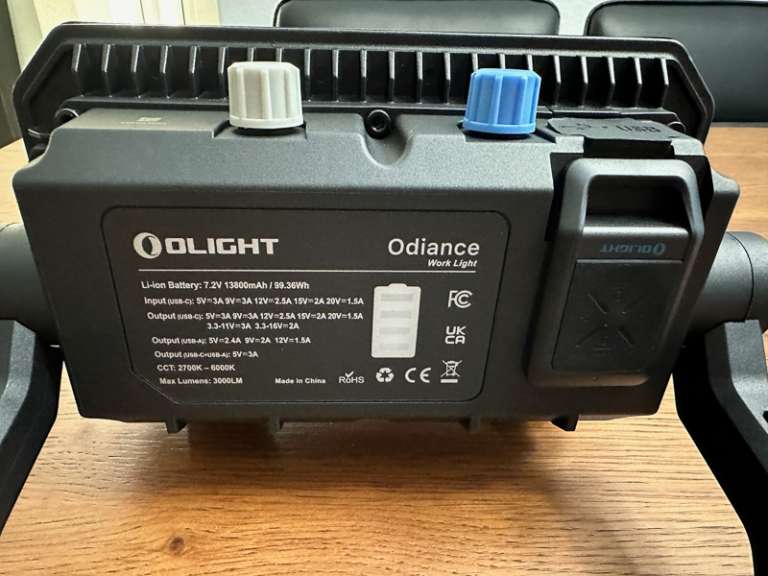 Olight Odiance Portable COB Work Light review - Wow this thing lights ...
