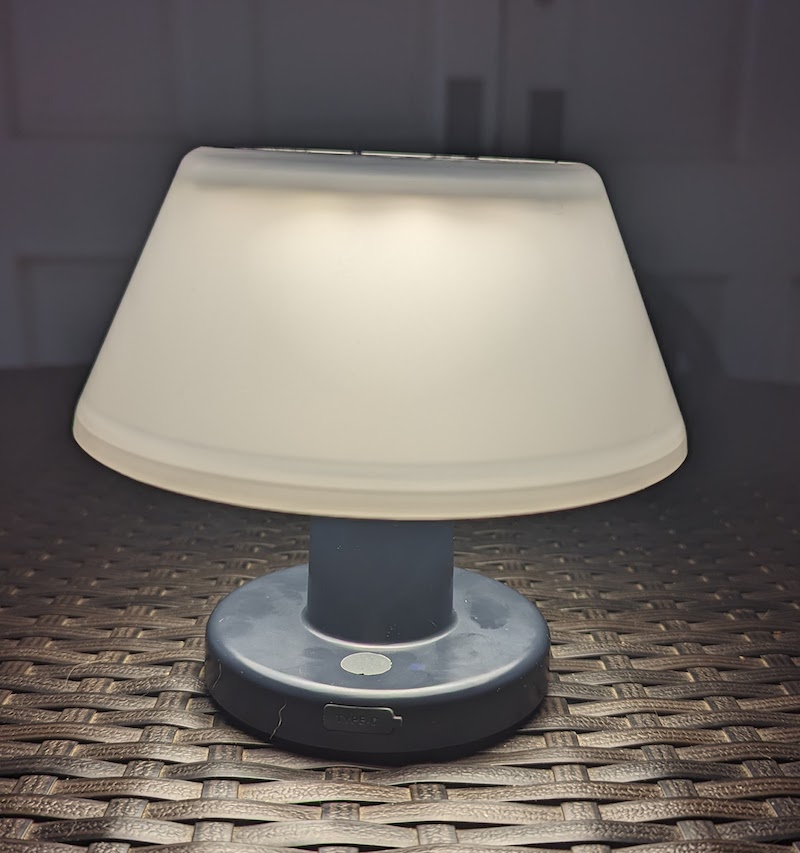HAOYISHU Solar Table Lamp review - A little light, anywhere you need it ...