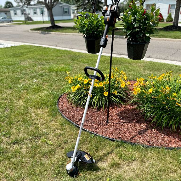 Worx Nitro 40V Brushless 15" Cordless String Trimmer review - Powerful ...