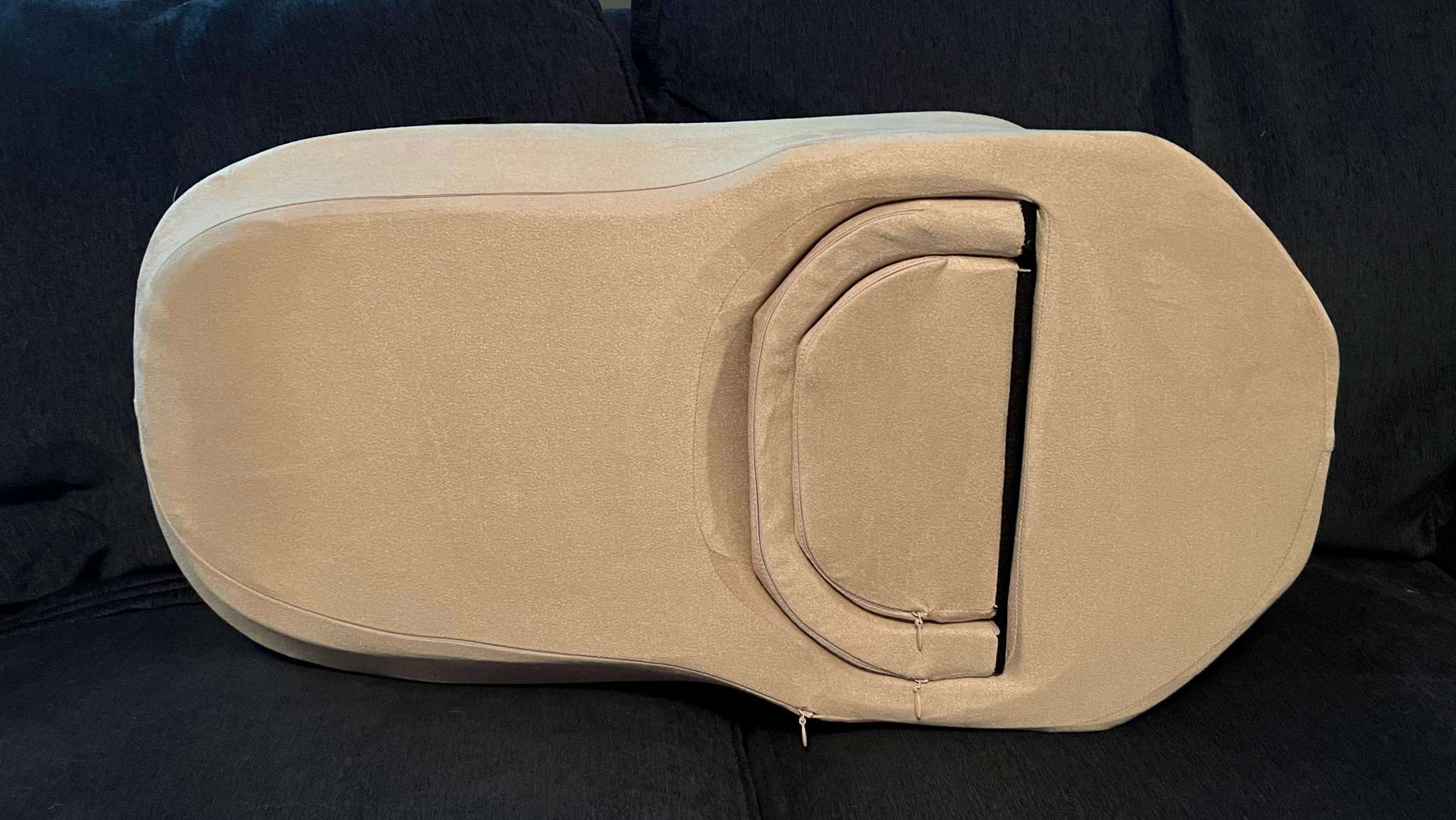 Prone Cushion review - makes lying down on the job fun - The Gadgeteer