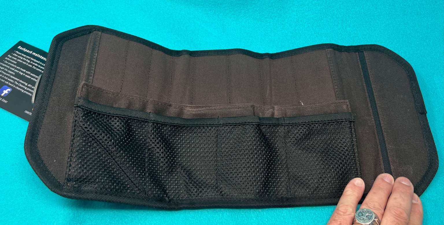 Roaring Fire Pioneer New Mini Tool Roll Bag review - The Gadgeteer