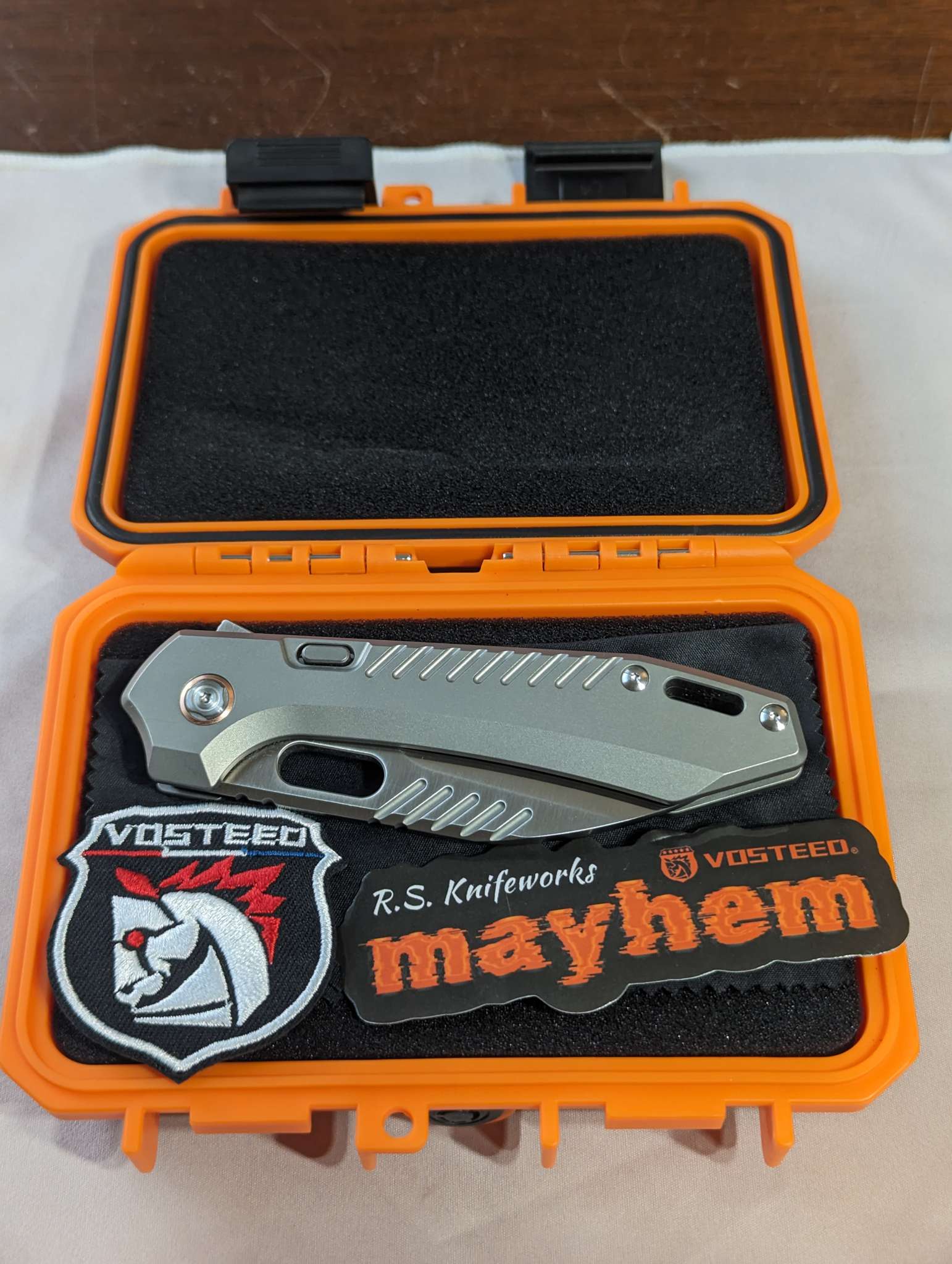 Vosteed RSKAOS Titanium 3.46” Blade Folding Knife review - their best knife yet? - The Gadgeteer