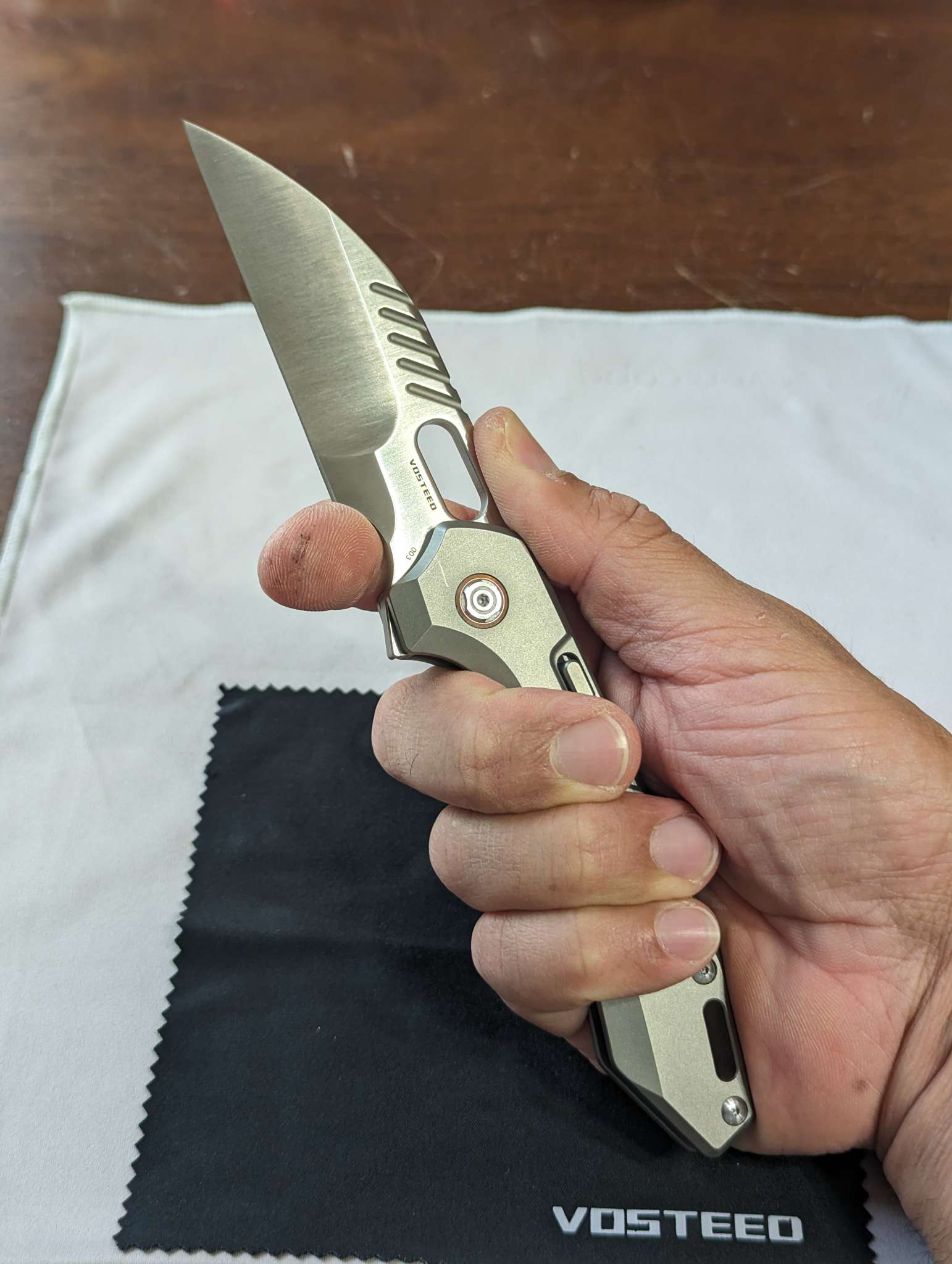 Vosteed RSKAOS Titanium 3.46” Blade Folding Knife review - their best knife yet? - The Gadgeteer