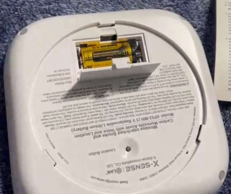 X-Sense Combination Smoke and Carbon Monoxide Detector with Voice ...