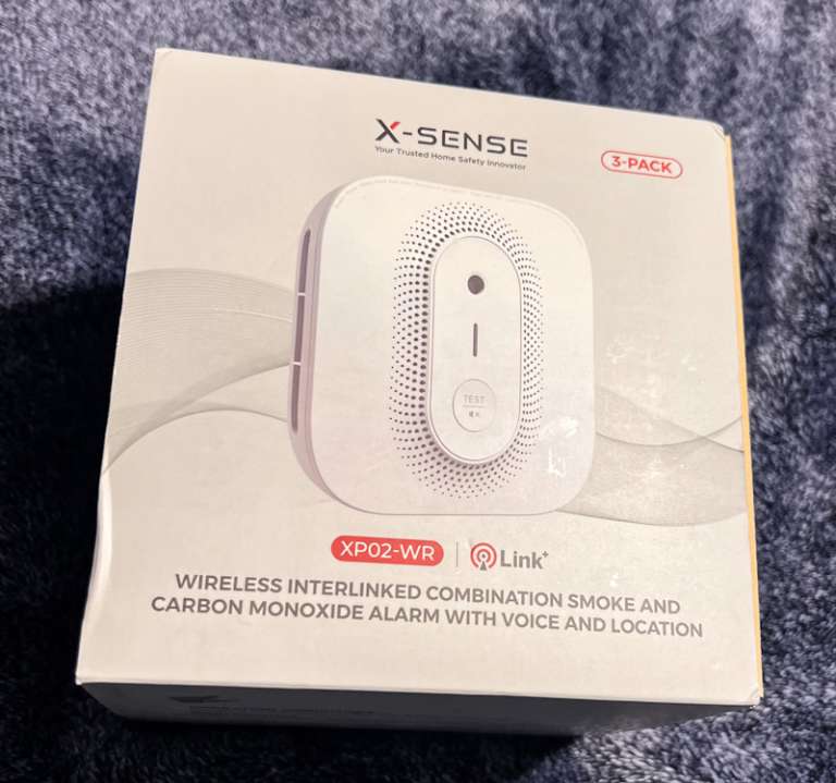 X-Sense Combination Smoke and Carbon Monoxide Detector with Voice ...