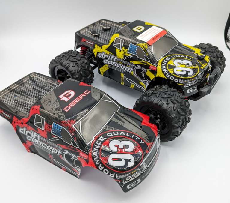 DEERC Brushless RC Car review - smaller than expected but lots of fun ...