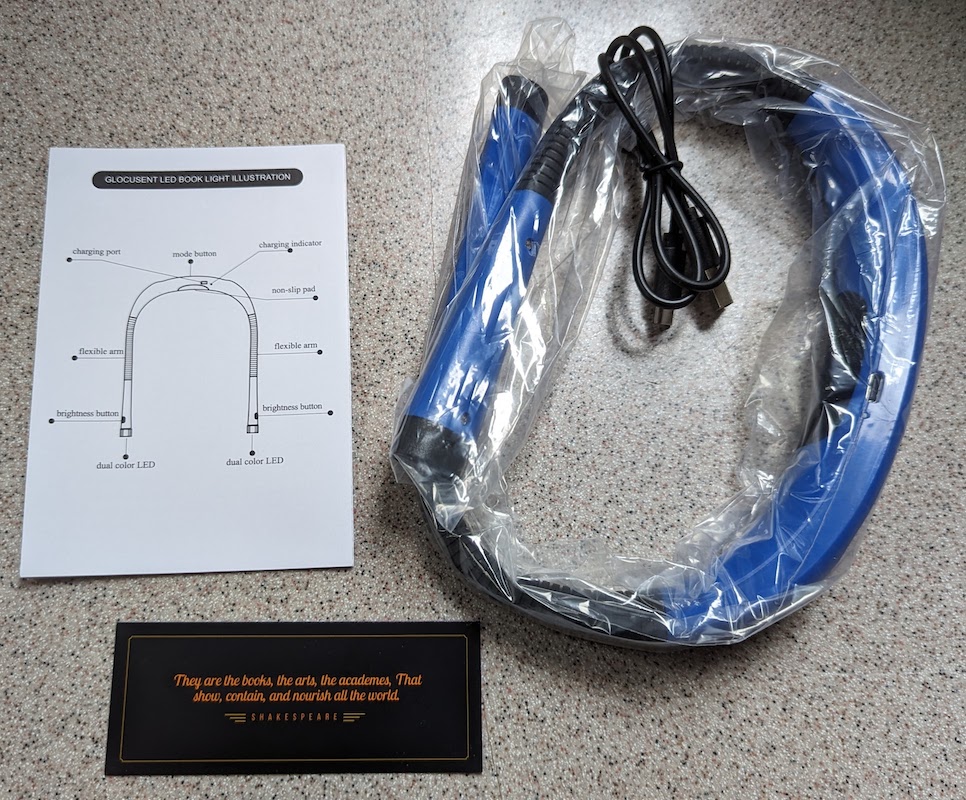 Glocusent LED Neck Reading Light review - Gentle light, right where you ...