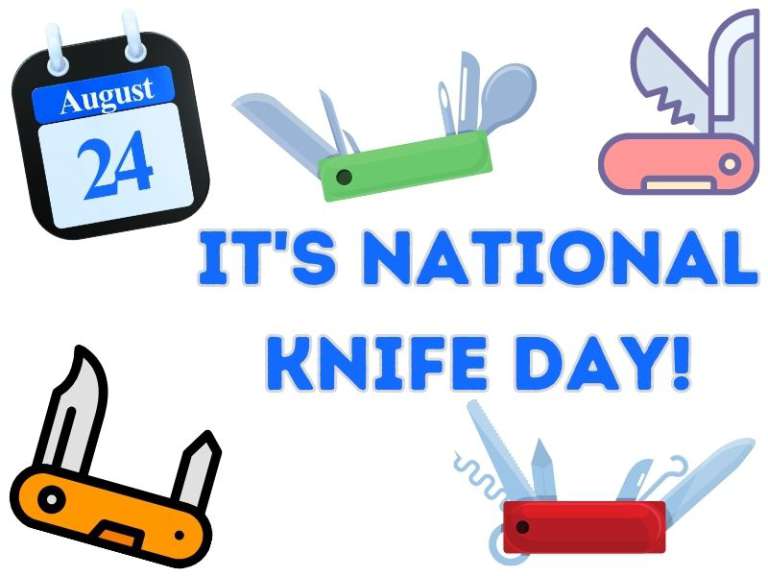 Today is national knife day - and you can get a free titanium Damascus ...