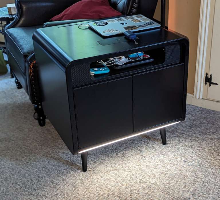 Sobro Smart Side Table review - Who knew smart furniture was even a ...