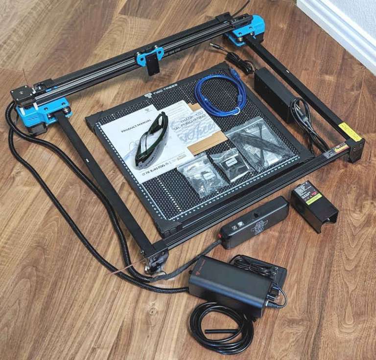 Two Trees TTS-20 Pro 20W laser engraver review - The Gadgeteer