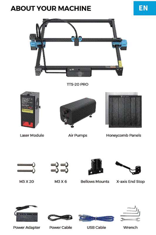Two Trees TTS-20 Pro 20W laser engraver review - The Gadgeteer