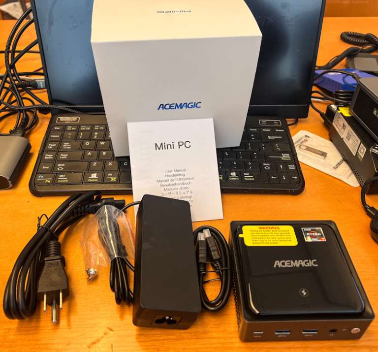 ACEMAGIC AM20 AMD Ryzen™ 7 7735H Mini PC review - The Gadgeteer