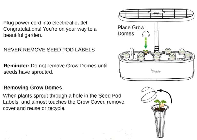 LetPot LPH-SE Hydroponics Growing System review - Grow food without a ...