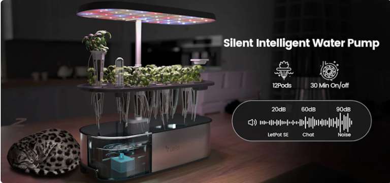 LetPot LPH-SE Hydroponics Growing System review - Grow food without a ...