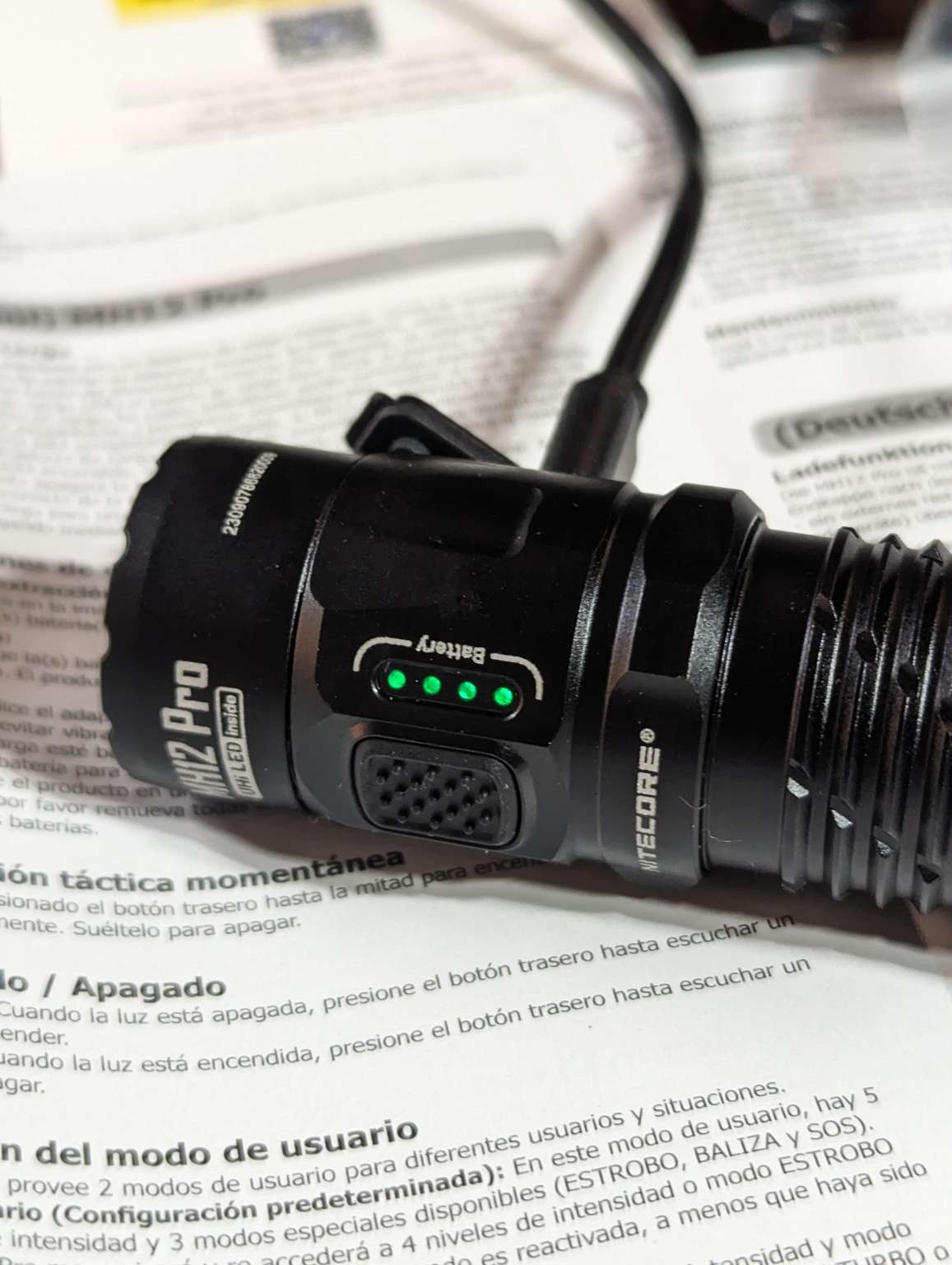 Nitecore MH12 Pro Flashlight review - seriously bright - The Gadgeteer