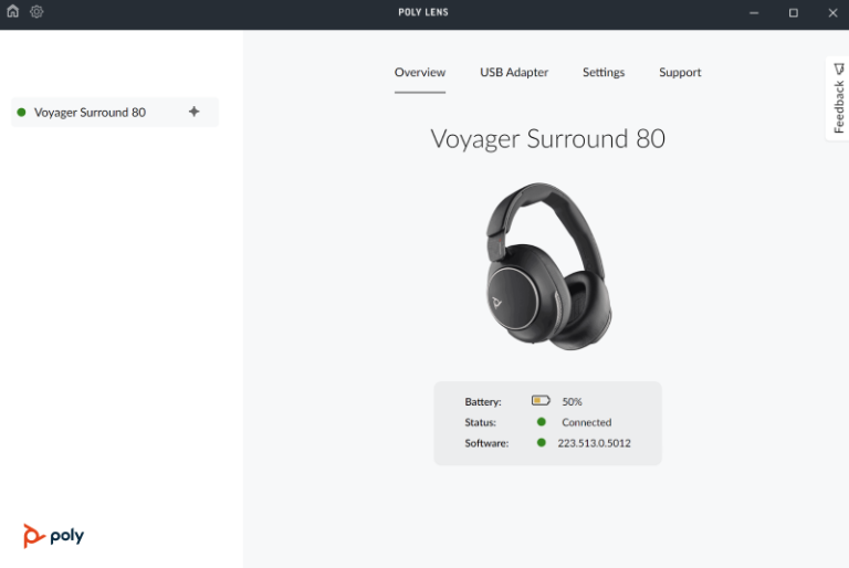 Poly Voyager Surround 80 UC review - a feature packed workplace headset ...