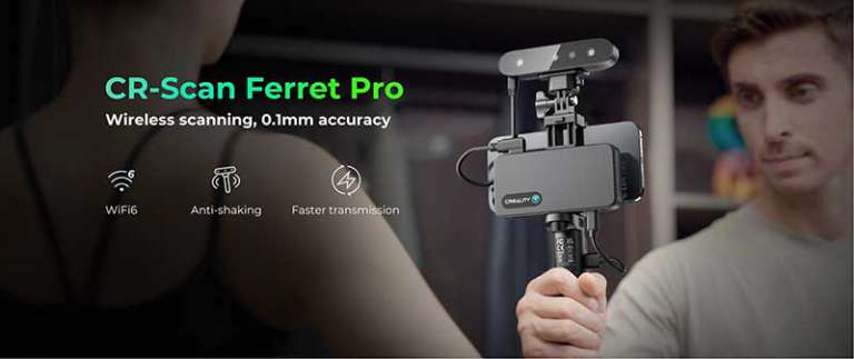 Creality CR-Scan Ferret Pro: User-friendly and cost-effective 3D ...
