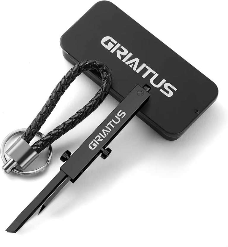 This unusual keychain multi-tool tweezes and slices! - The Gadgeteer