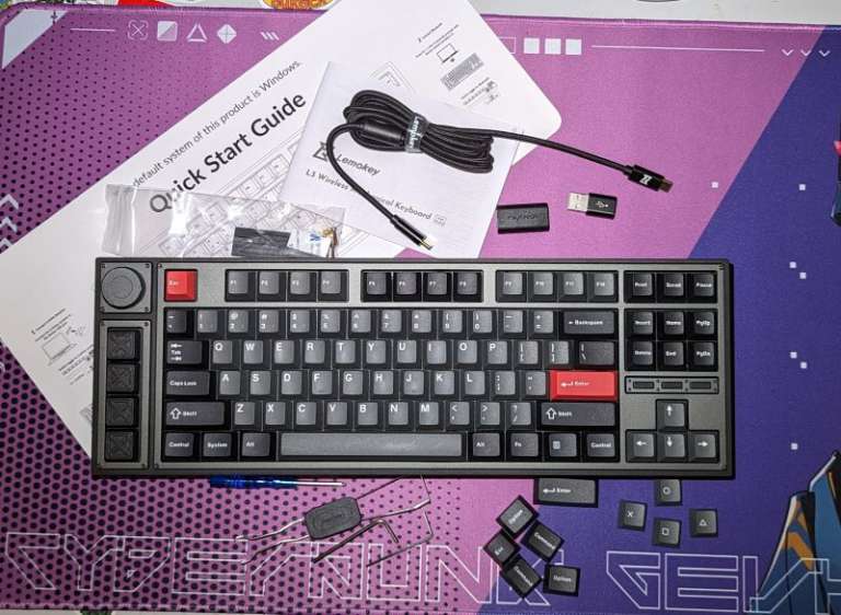 Lemokey L3 Wireless Custom Mechanical Keyboard review - a tank of a ...