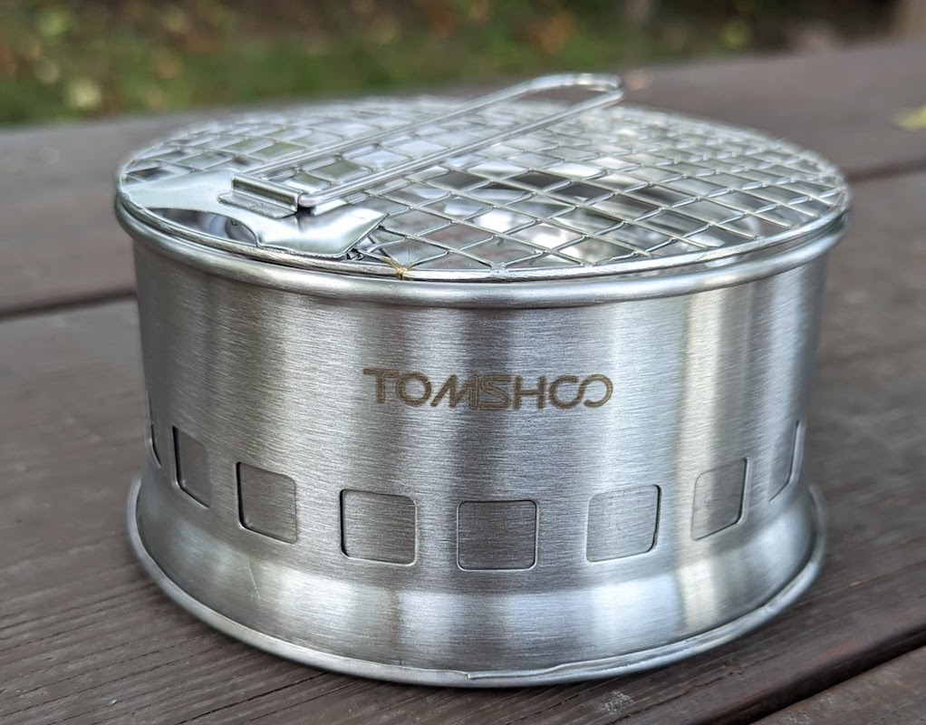Tom Shoo Wood Stove and Titanium Pot review - Wood fired camp cooking ...