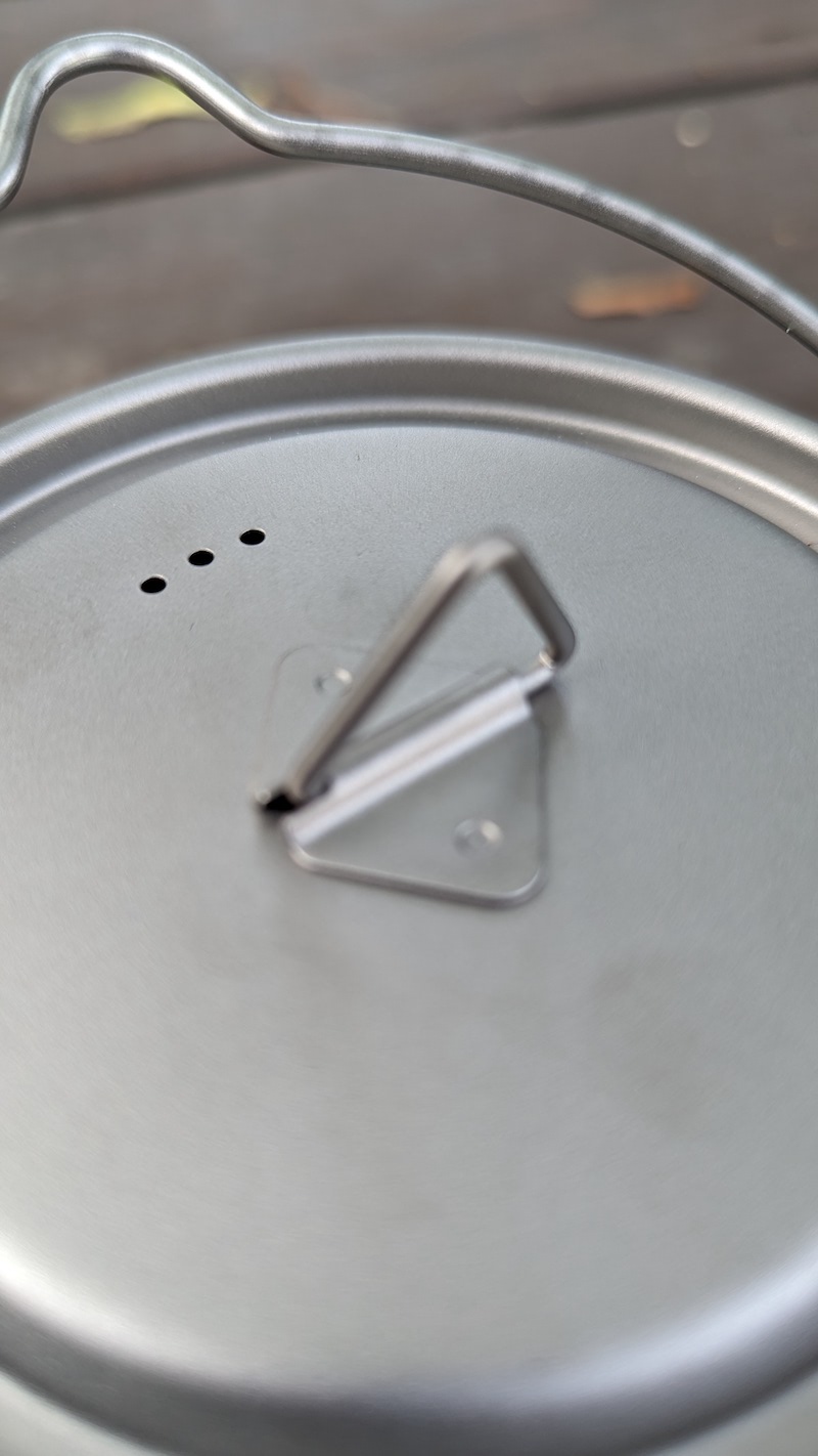 Tom Shoo Wood Stove and Titanium Pot review - Wood fired camp cooking ...