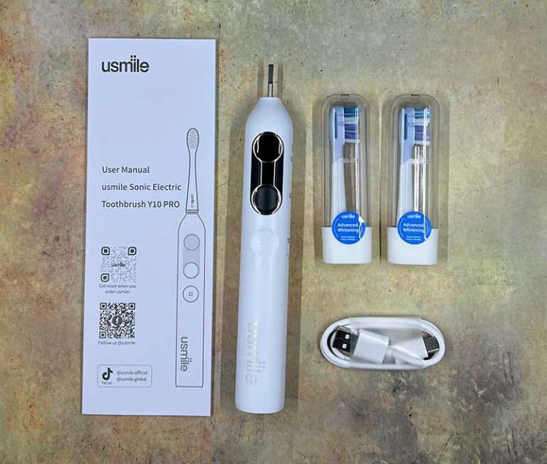 usmile Y10 Pro sonic electric toothbrush review - The Gadgeteer