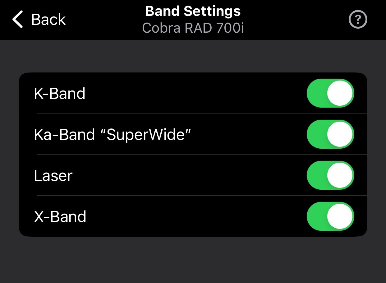 Cobra RAD 700i laser radar detector review - The Gadgeteer