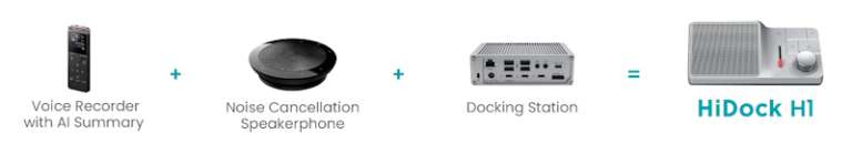 HiDock H1: ChatGPT-Powered Audio Dock with AI Summary review - The Gadgeteer