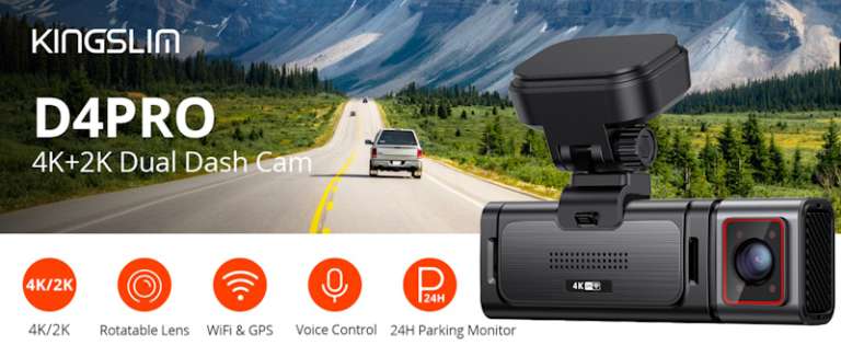 Kingslim D4 Pro Dash Cam review - The Gadgeteer