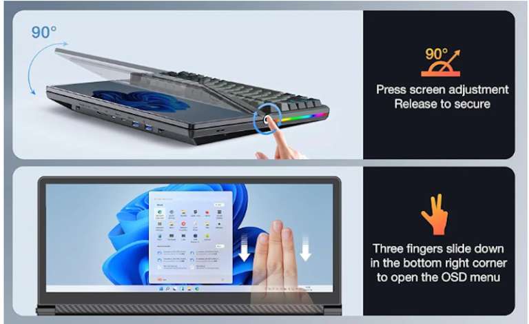 Kwumsy K3 Touch-Expanding Screen Keyboard review - a mechanical ...