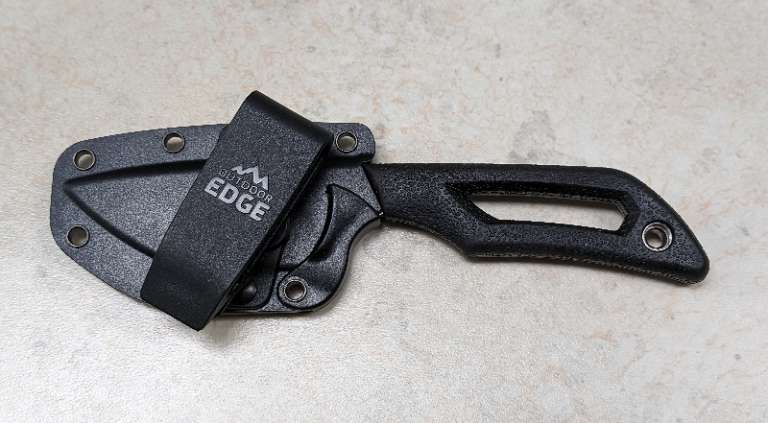 Outdoor Edge Pivot knife review - For boot, belt or neck - The Gadgeteer