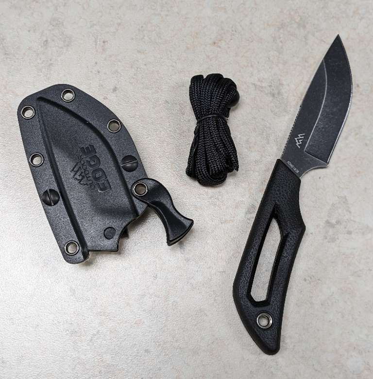 Outdoor Edge Pivot knife review - For boot, belt or neck - The Gadgeteer